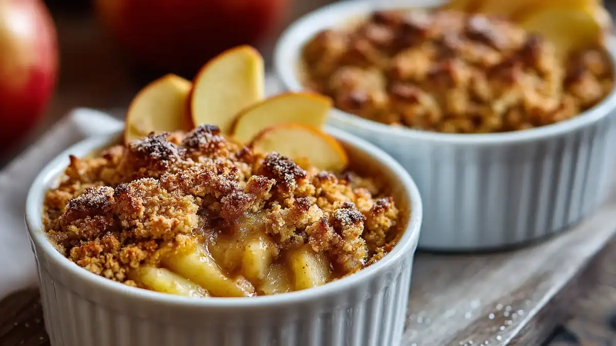 Healthy Apple Crisp : The Perfect Guilt-Free Fall Dessert - oumyrecipe.com